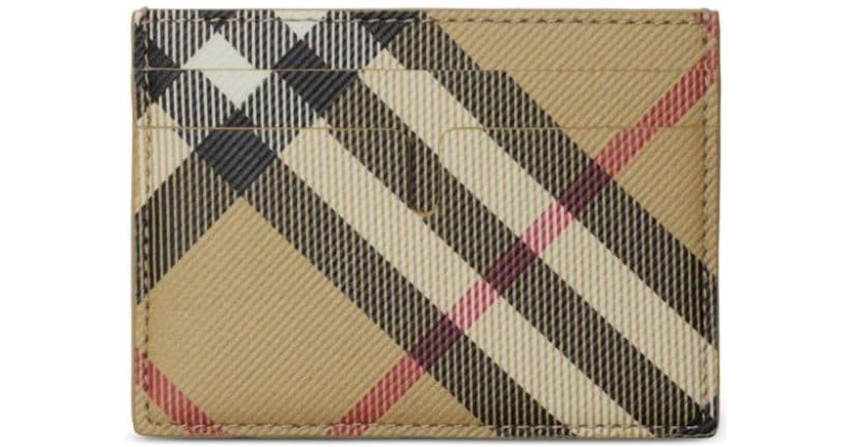 Burberry Ms Sandon Bin Cards in Brown for Men | Lyst