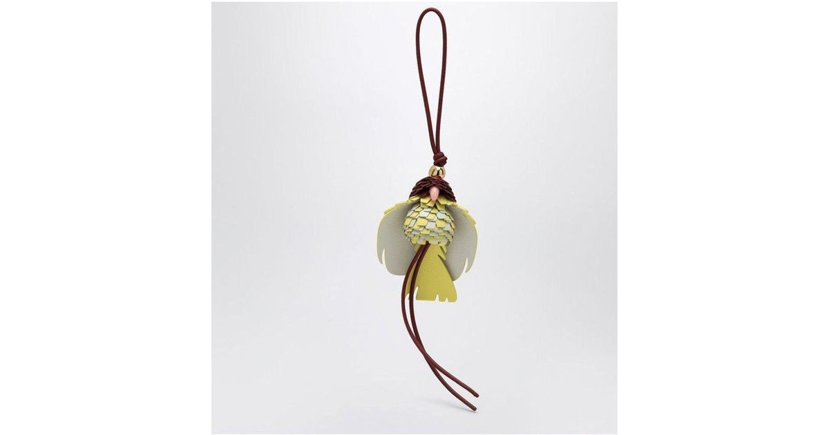 Loewe Bird Pendant in White | Lyst UK
