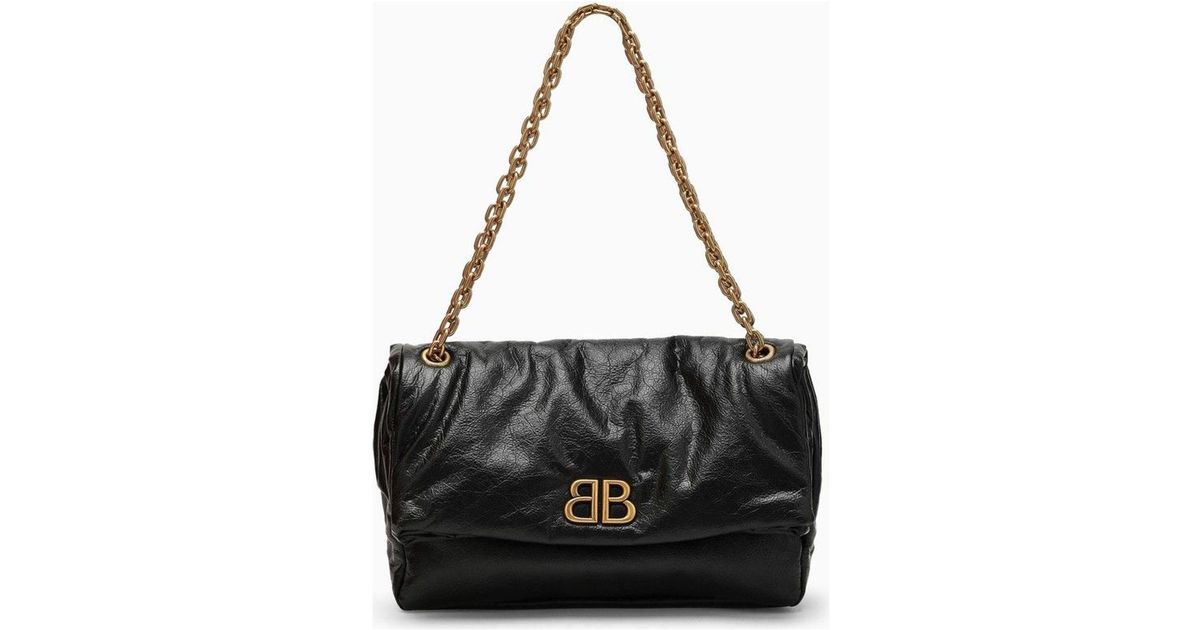 Balenciaga Medium Monaco Bag in Black | Lyst