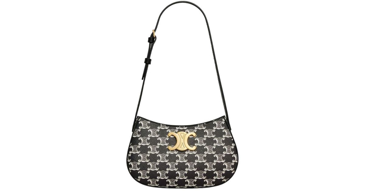 Celine Medium Tilly Bag in Black | Lyst