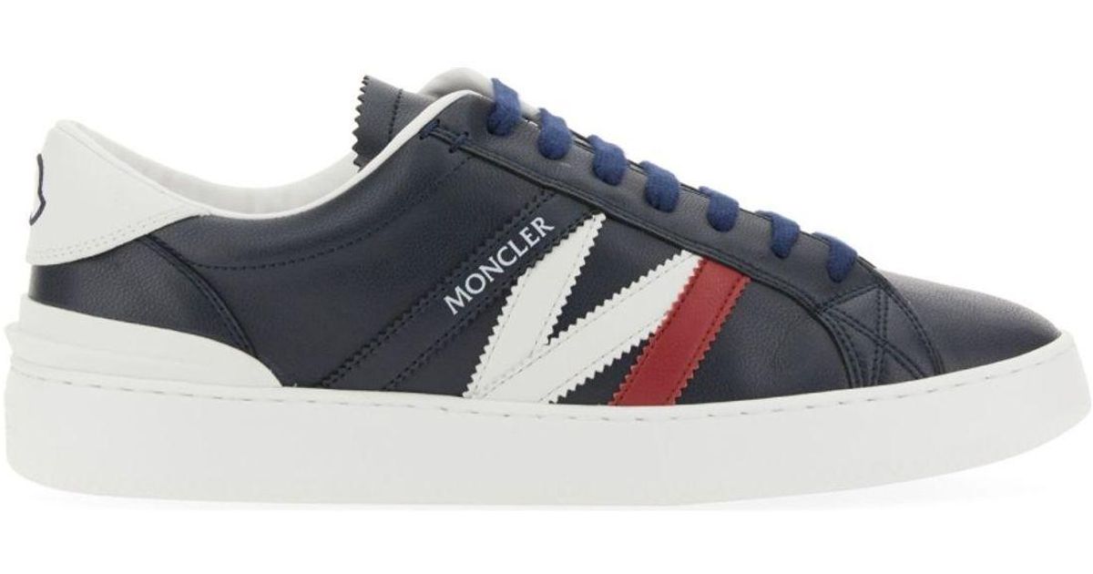 Moncler Sneaker Monaco M in Blue for Men | Lyst