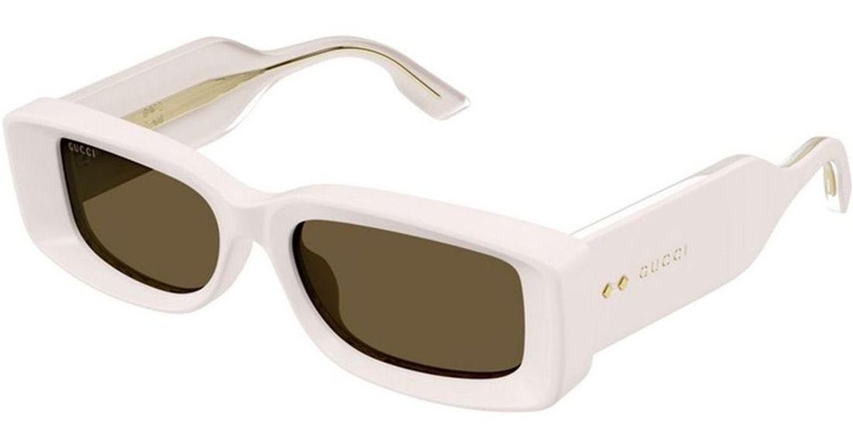 Gucci Gg1528S 003 Sunglasses in White | Lyst