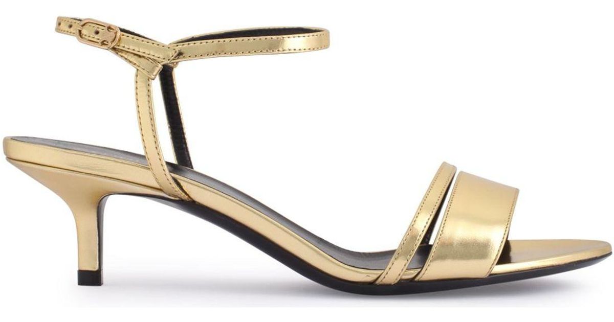 Celine Sandal 50 in Metallic | Lyst