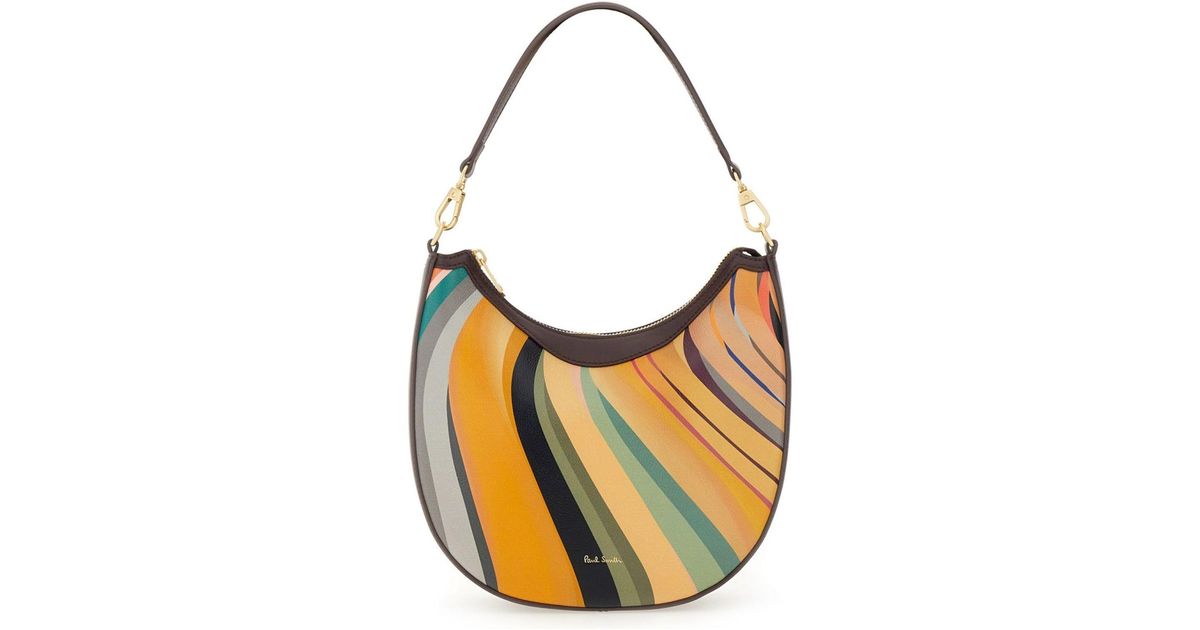 Paul Smith Dusky Swirl Mini Hobo Bag | Lyst