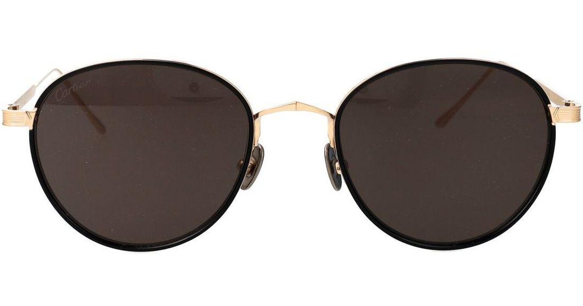 Cartier Titanium Sunglasses | Lyst