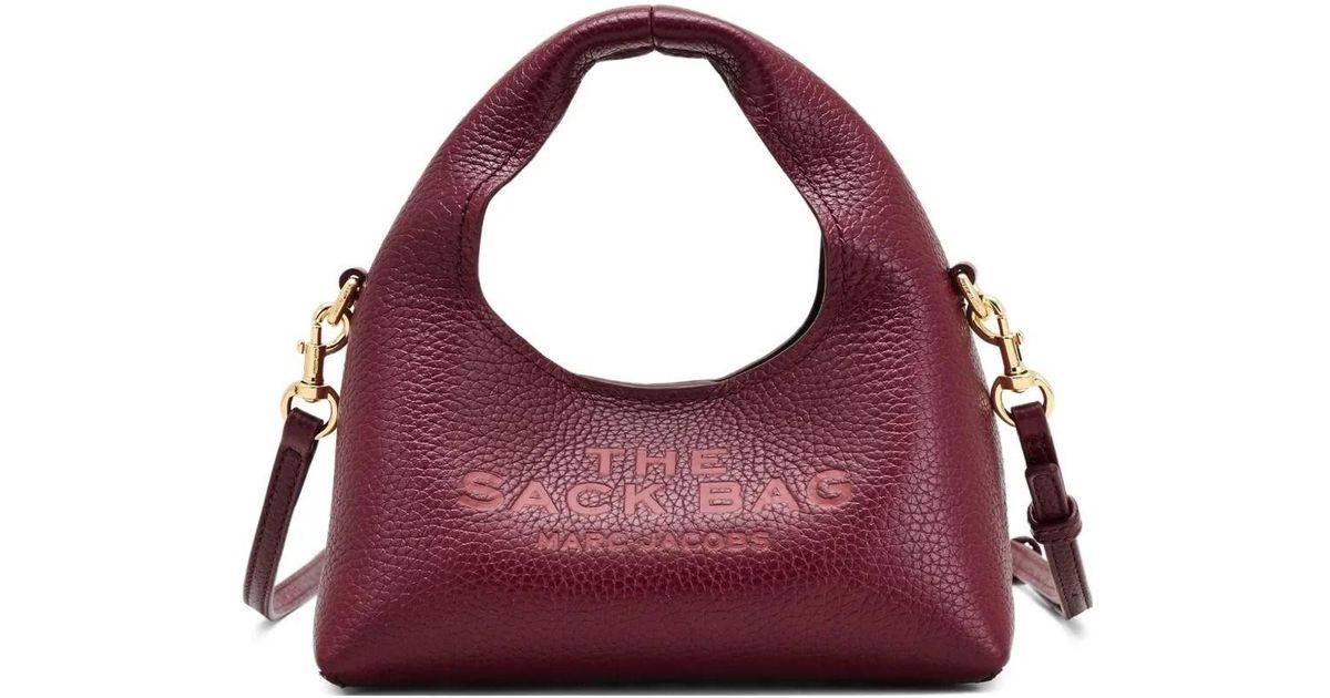Marc Jacobs The Micro Crossbody Sack Bag in Purple | Lyst UK