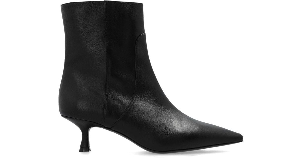 Stuart Weitzman 50Mm Naomi Ankle Boots in Black | Lyst