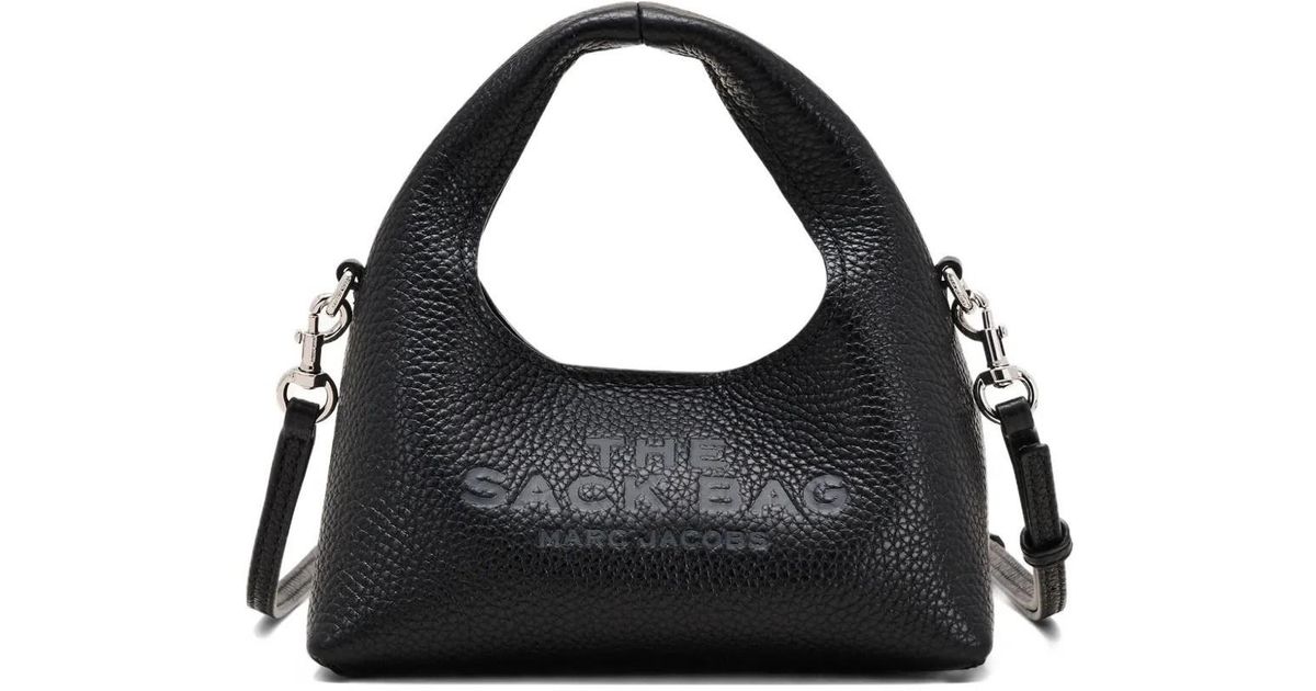 Marc Jacobs The Micro Crossbody Sack in Black | Lyst UK