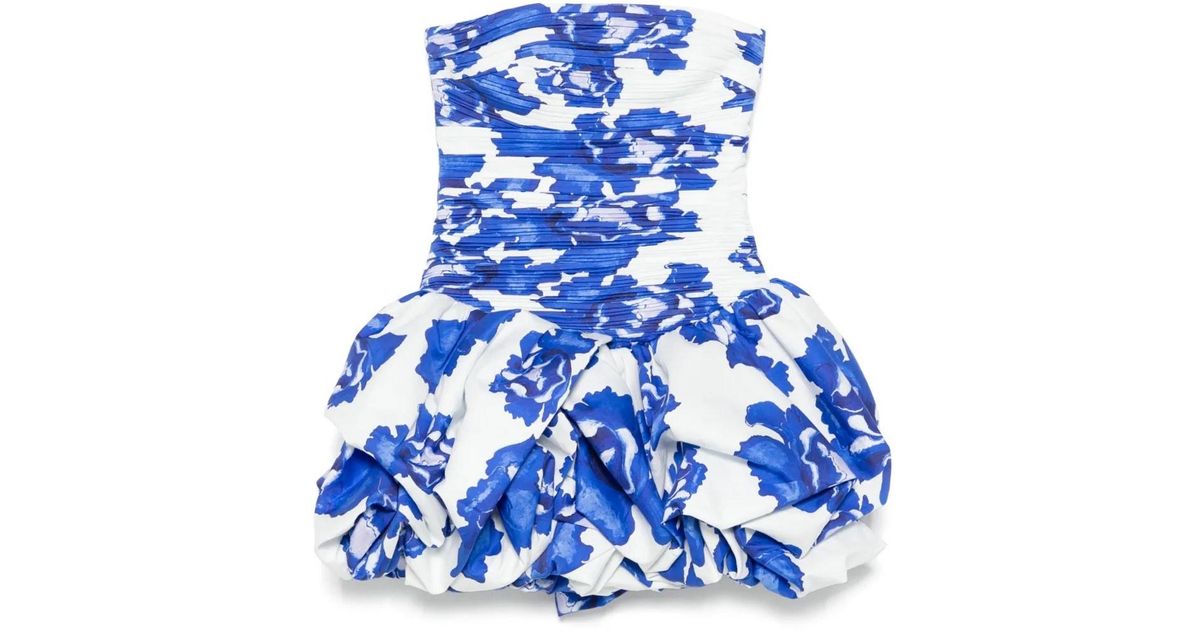 Aje. Violette Mini Dress in Blue | Lyst UK