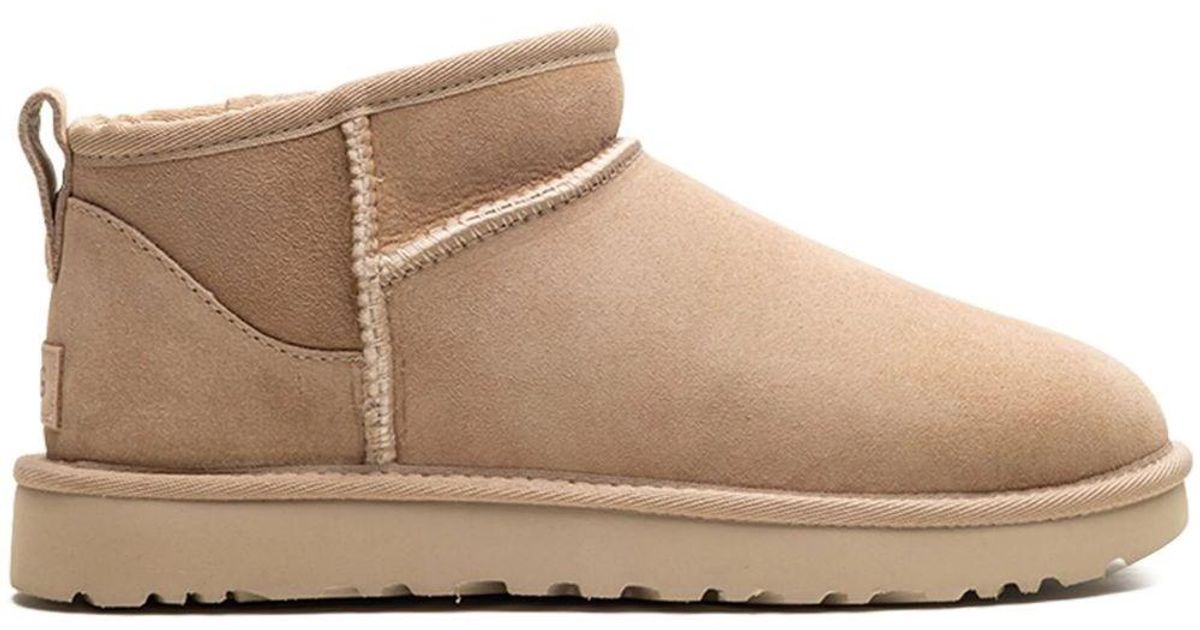 UGG Classic Ultra Mini in Brown | Lyst