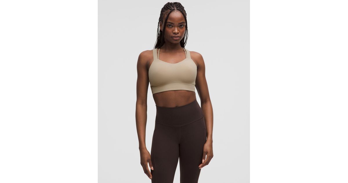 lululemon Like A Cloud Longline Bra Light Support, D/Dd Cup | Lyst