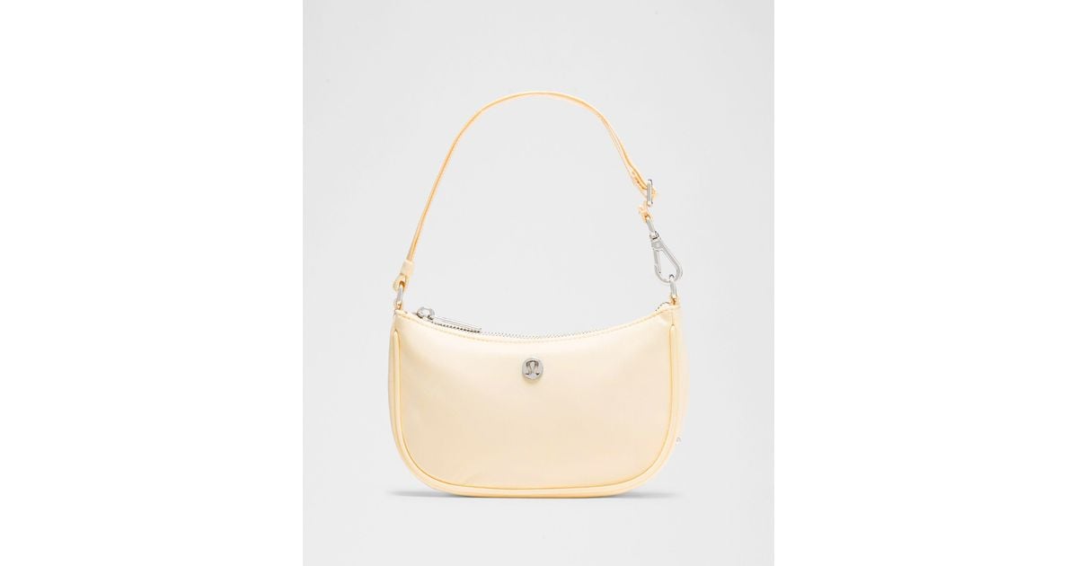 lululemon City Essentials Mini Shoulder Bag 1L in Natural | Lyst
