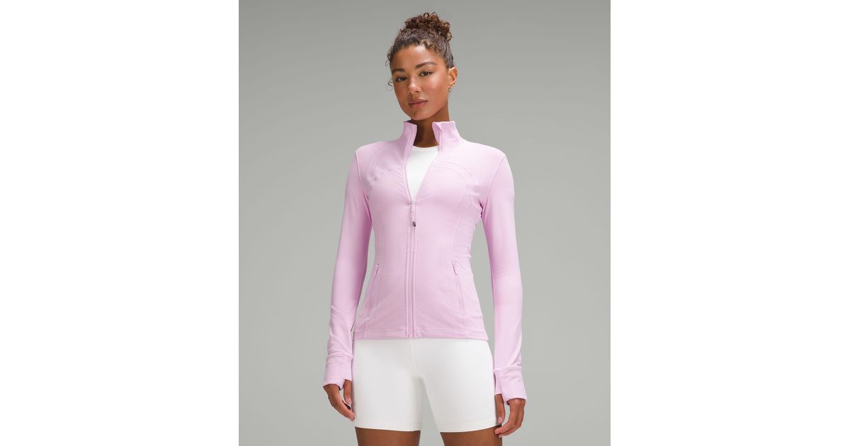 lululemon Define Jacket Nulu in Pink | Lyst
