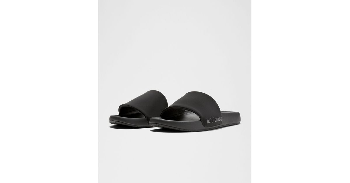 lululemon Restfeel Slides - Color Black/grey - Size 10 for Men | Lyst
