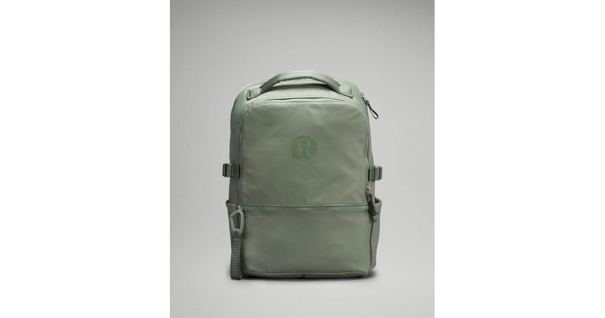 lululemon New Crew Backpack 22L With Logo in Green | Lyst