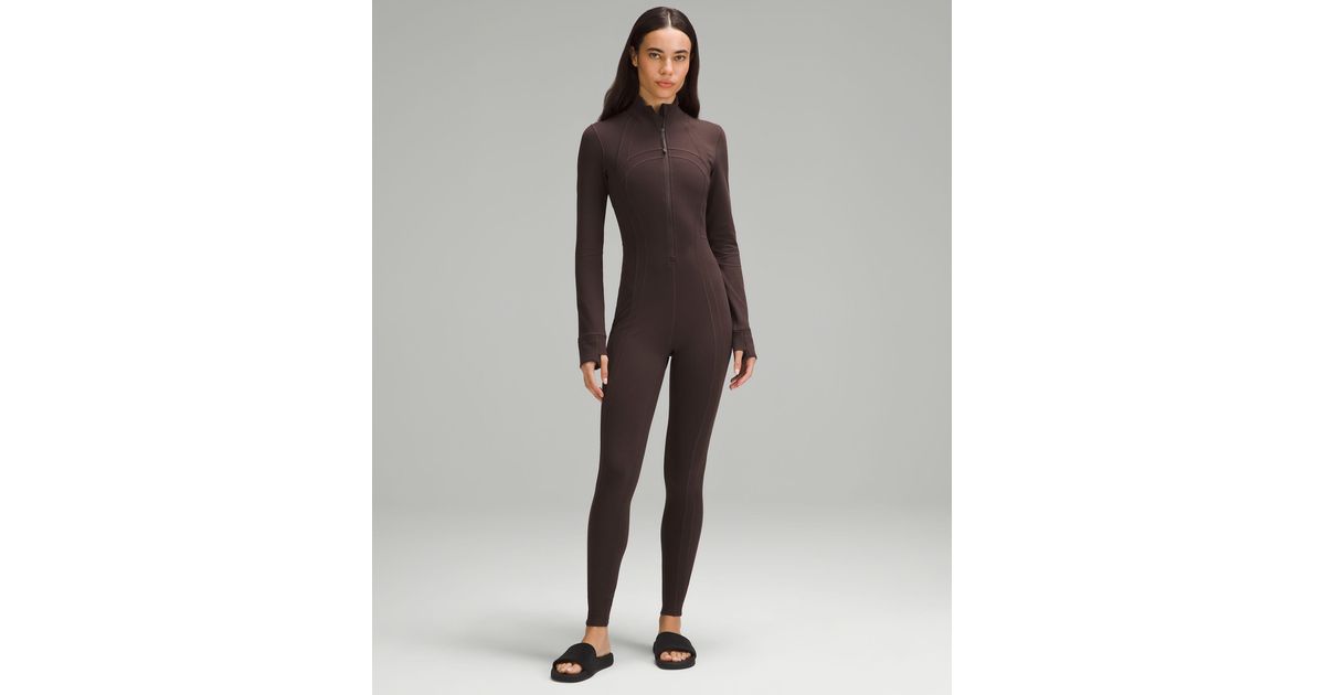 Lululemon Define Long Sleeve Bodysuit 28 Luon In Gray Lyst
