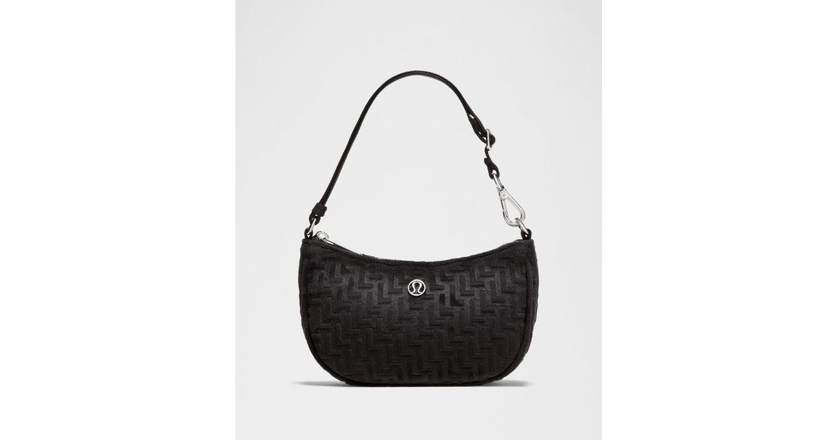 lululemon – City Essentials Mini Shoulder Bag 1L L Monogram Velvet – in ...