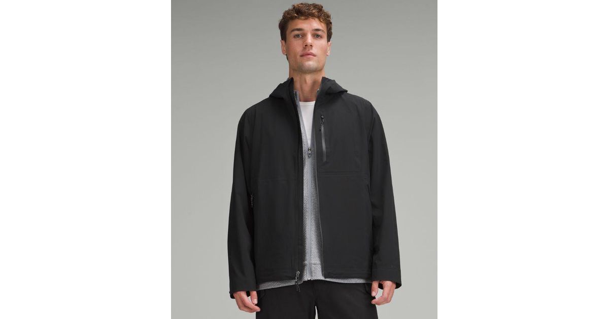 lululemon – City-To-Hike Waterproof Jacket – – in Grey for Men | Lyst UK