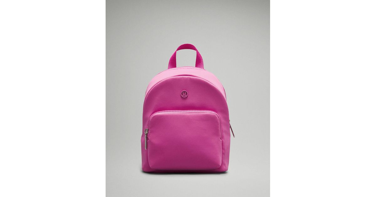 lululemon Knit Nylon Micro Backpack 4L in Pink | Lyst