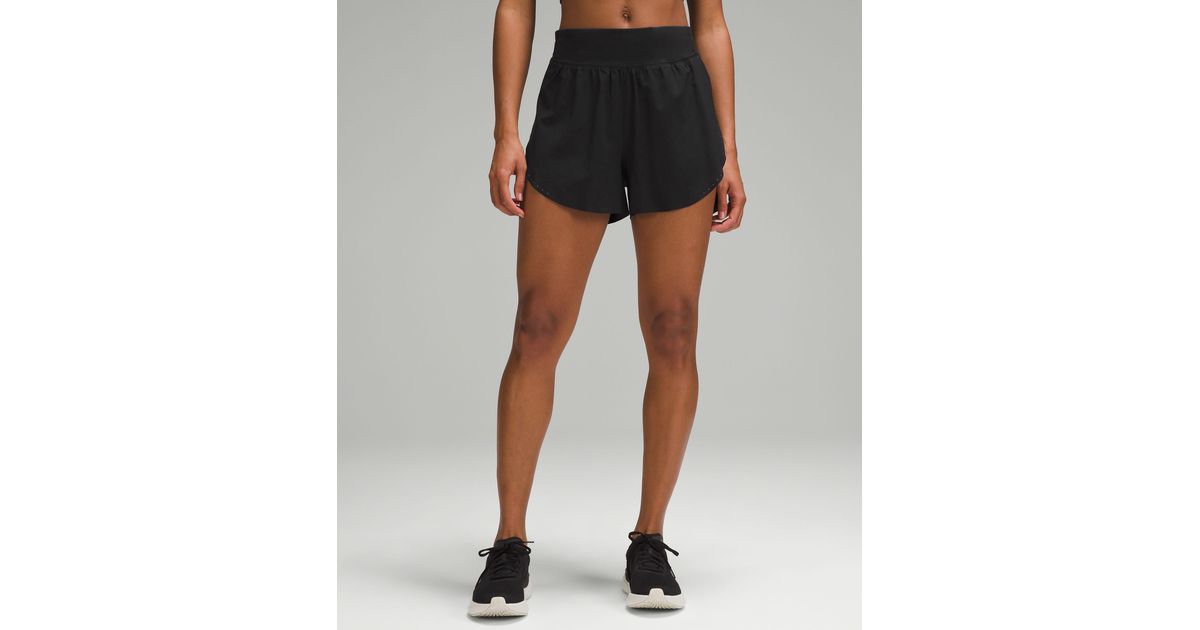 lululemon Fast And Free Reflective High-rise Classic-fit Shorts - 3 ...