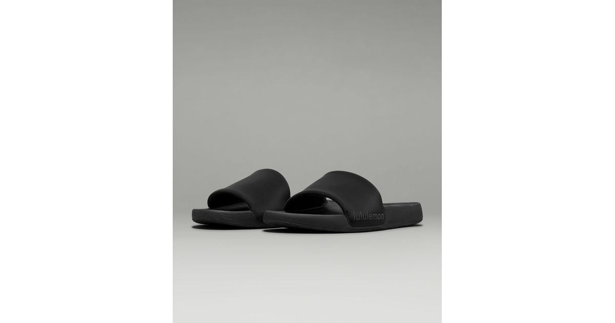 lululemon Restfeel Slides - Color Black/grey - Size 10 for Men | Lyst