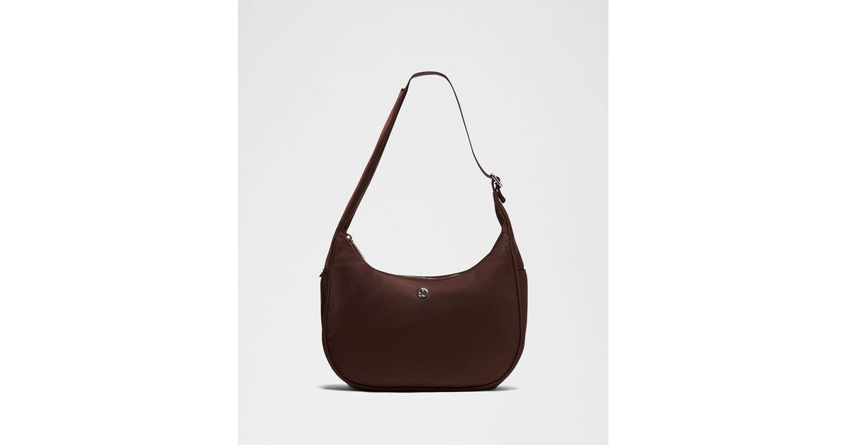 lululemon City Essentials Shoulder Bag in Brown | Lyst