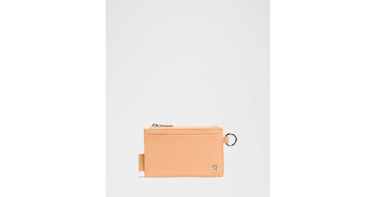 lululemon Clippable Card Case in Natural | Lyst