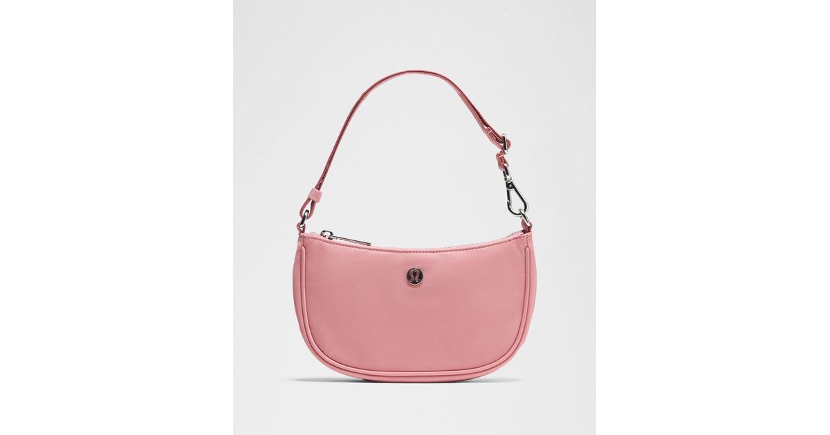 lululemon City Essentials Mini Shoulder Bag 1L in Pink | Lyst