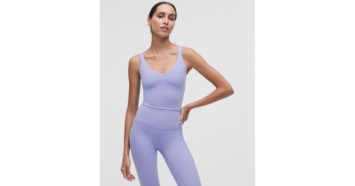 lululemon Align Tank Top in Purple | Lyst UK