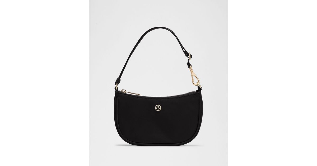 lululemon City Essentials Mini Shoulder Bag 1L in Black | Lyst