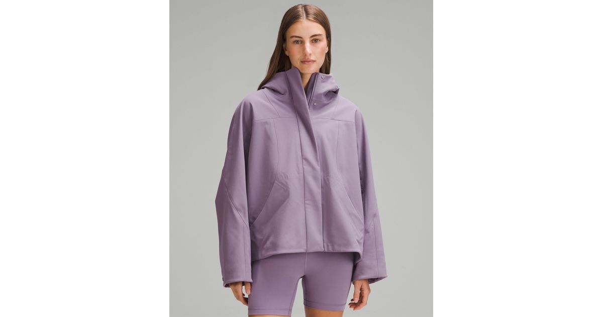 lululemon Repelshell Cinch-back Rain Jacket in Purple | Lyst UK lululemon Repelshell Cinch-back Rain Jacket in Purple | Lyst UK