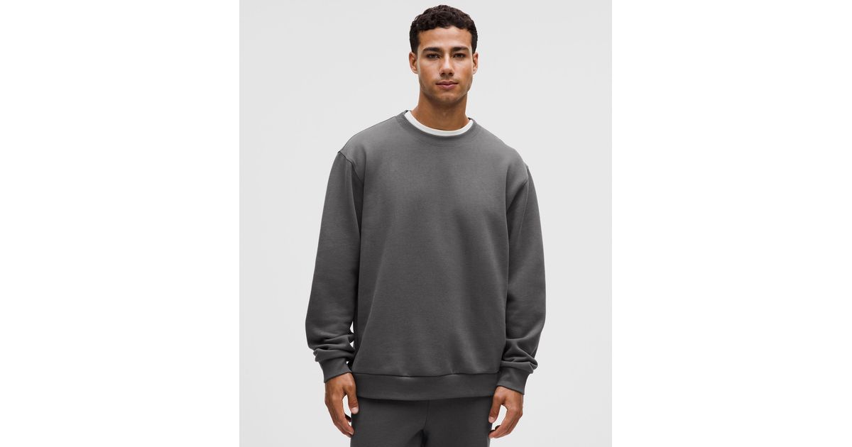lululemon Steady State Crew in Gray for Men | Lyst