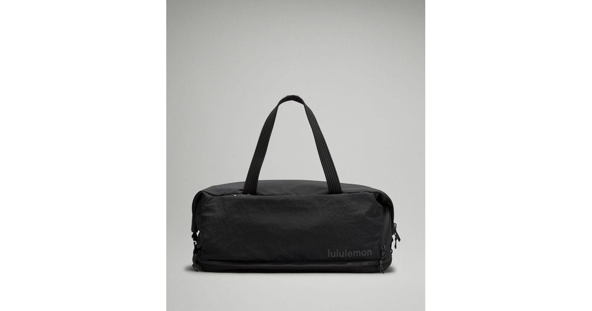 lululemon 3-In-1 Gym Duffle Bag 30L in Black | Lyst