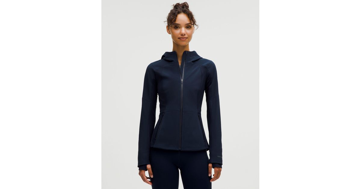 lululemon Cross Chill Performance Jacket in Blue | Lyst