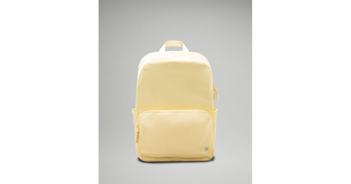 lululemon Backpack With Laptop Compartment in Yellow | Lyst