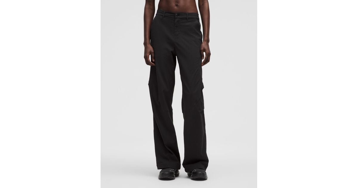 lululemon Ripstop Mid-Rise Utility Pants Slnsh Collection in Black | Lyst