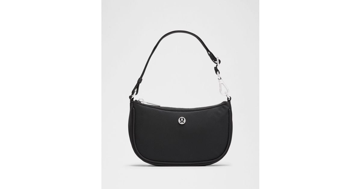 lululemon City Essentials Mini Shoulder Bag 1L in Black | Lyst