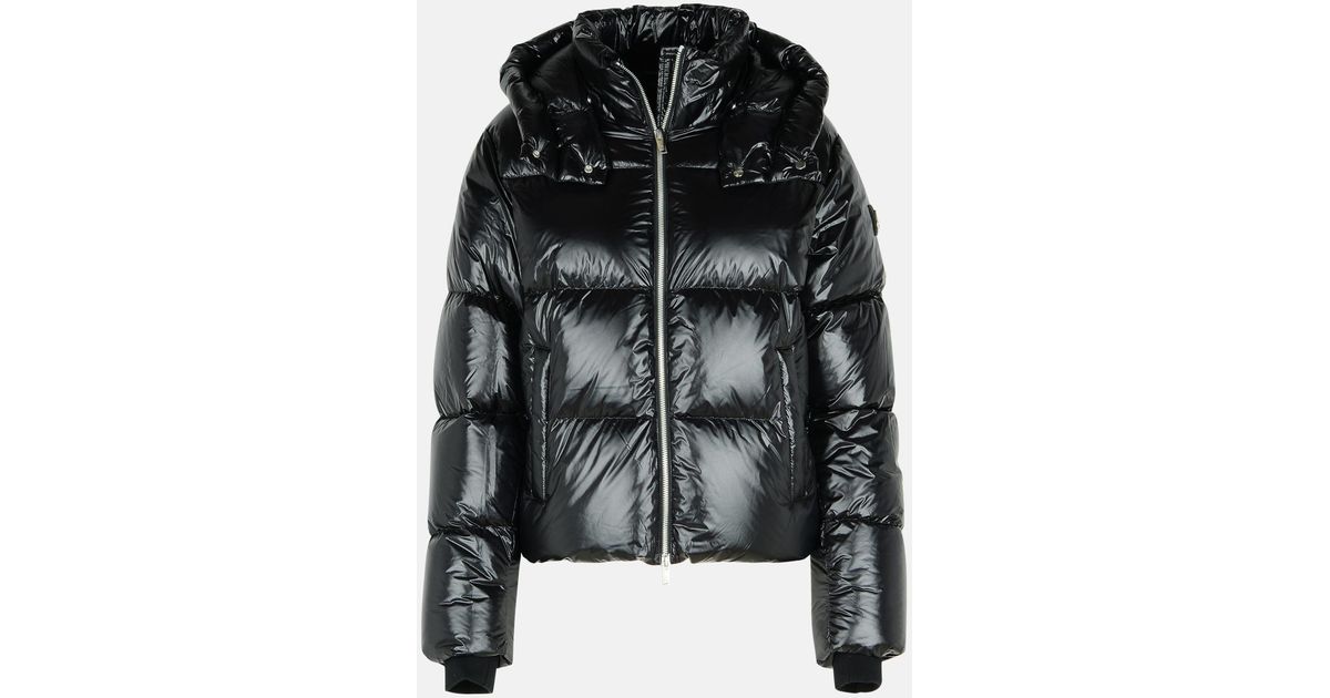 Moose Knuckles 'moonstone' Nylon Down Jacket in Black | Lyst