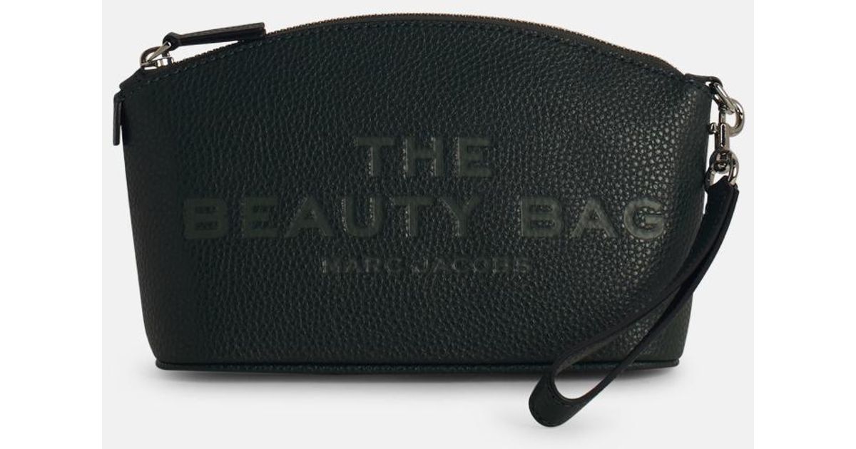 Marc Jacobs Leather Beauty Case in Black | Lyst