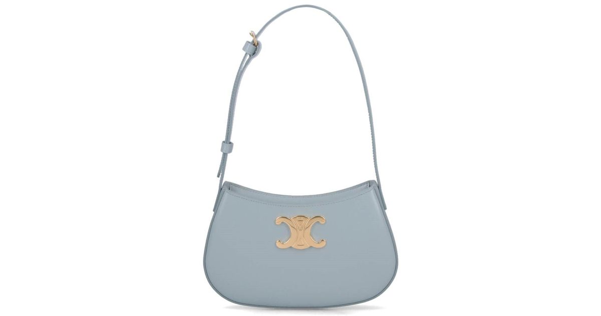 Celine Medium Shoulder Bag "Tilly in Blue | Lyst