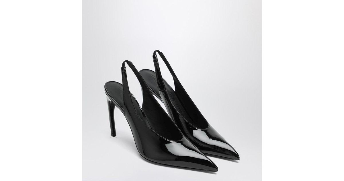The Attico Viper Slingback in Black | Lyst