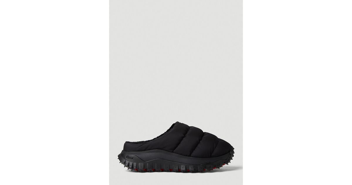 Moncler 6 1017 Alyx Sm Puffer Mules in Black for Men | Lyst