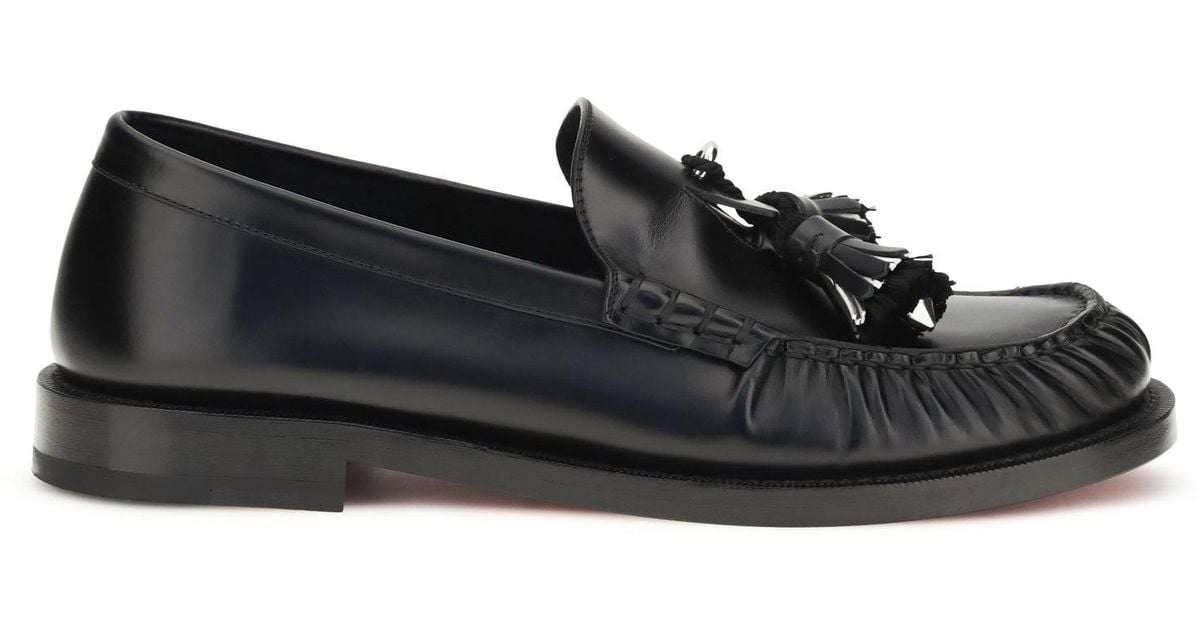 Christian Louboutin Orlando Loafers in White for Men | Lyst