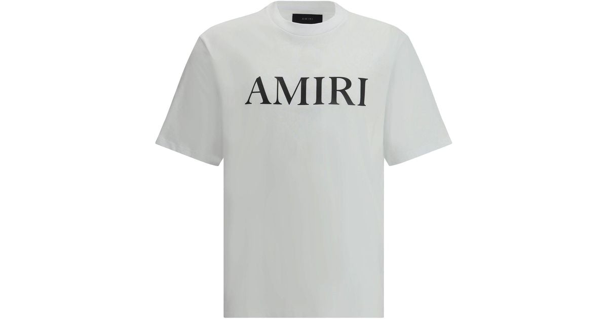 Amiri Monogram T-Shirt in Gray for Men | Lyst