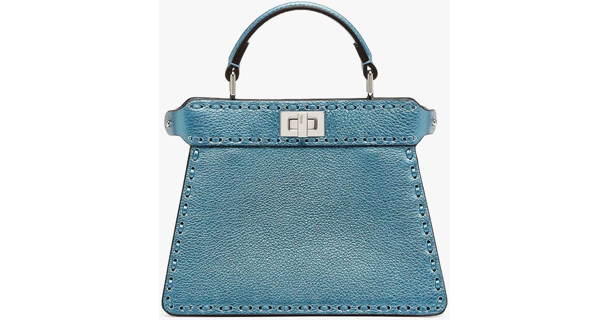 Fendi Handbags in Blue | Lyst