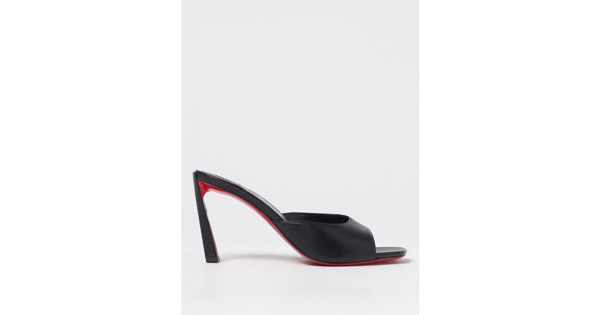 Christian Louboutin Heeled Sandals in White for Men | Lyst