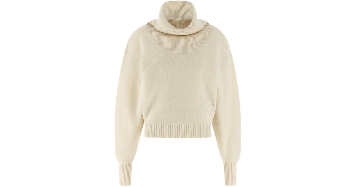 Jacquemus 'La Maille Pallone' Sweater in Natural | Lyst