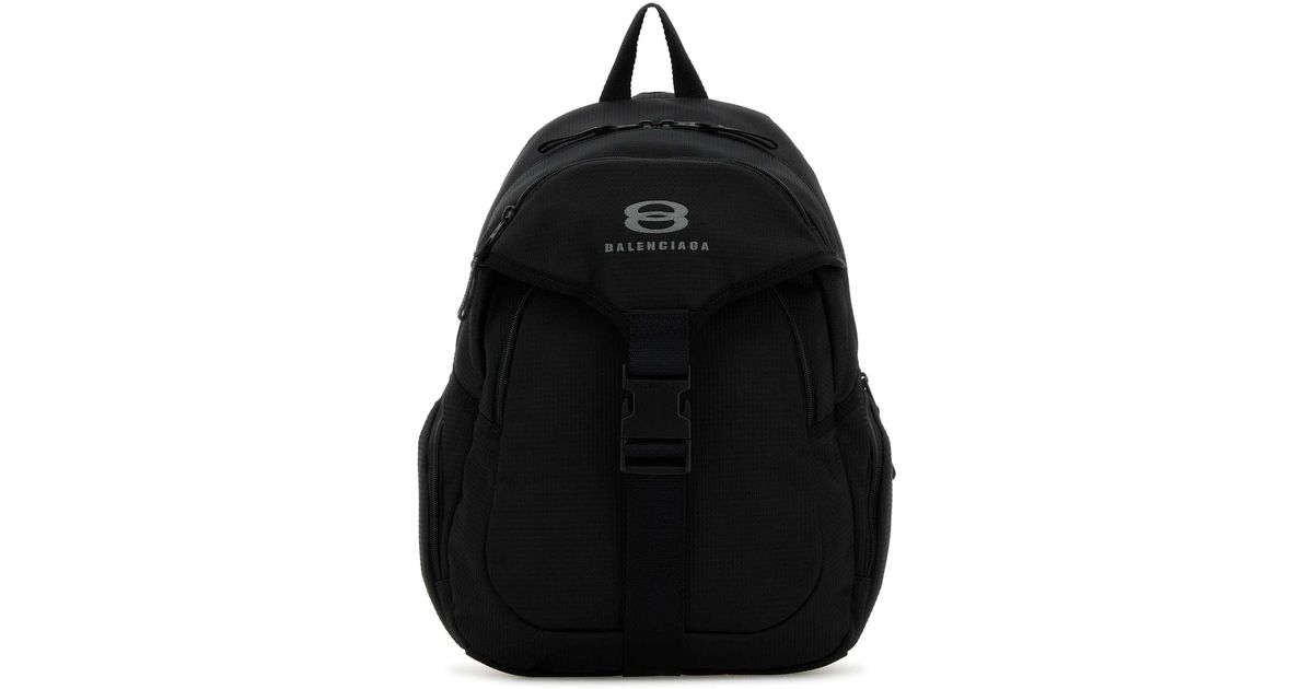 Balenciaga Fabric Unity Backpack in Black | Lyst