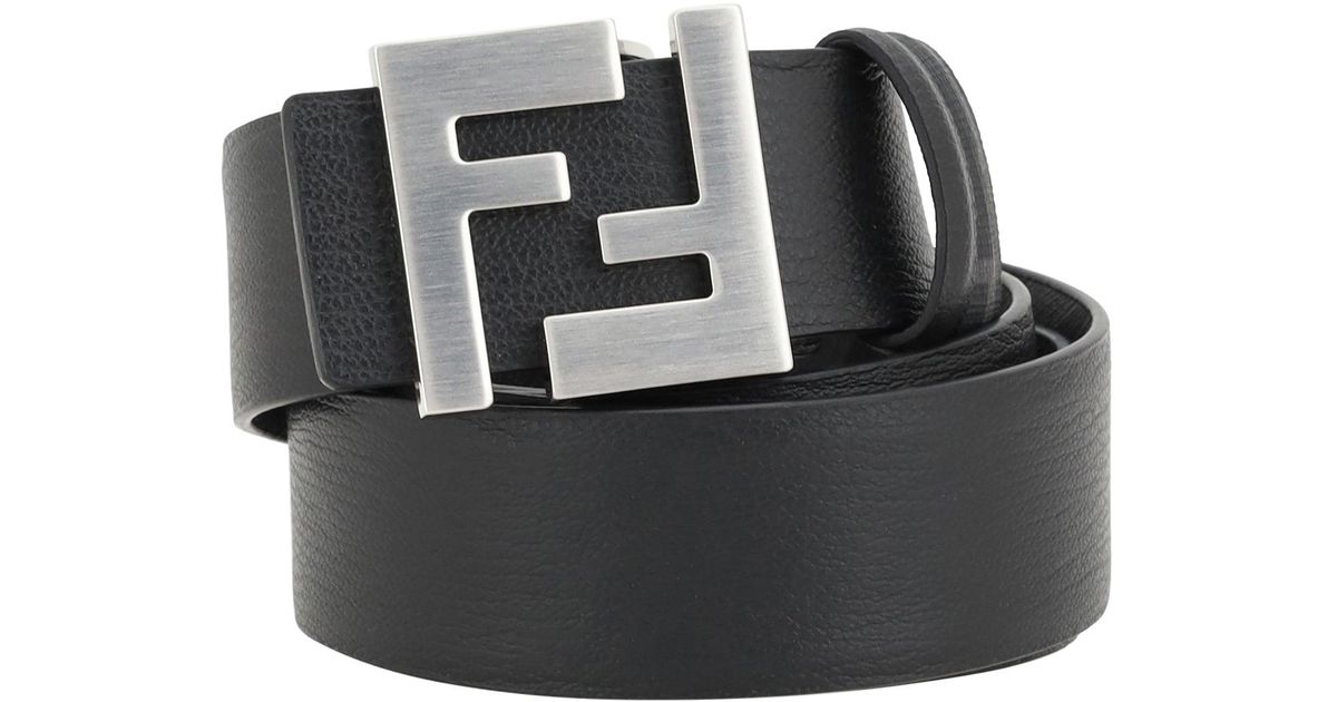 Fendi Belt in Black for Men | Lyst