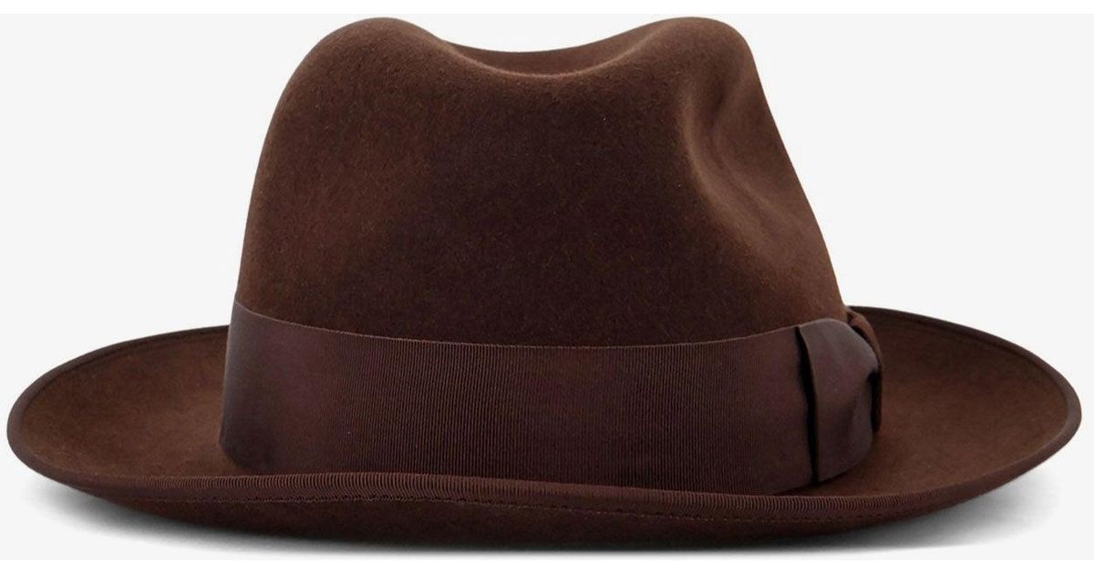 Loro Piana Rabbit And Cashmere Sergio Hat in Brown for Men | Lyst